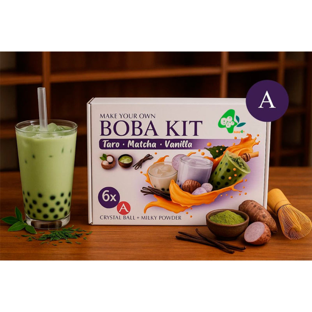 Купити Набір Boba Kit A 6 порцій (Таро, матча, ваніль) за ціною 6 402 ...
